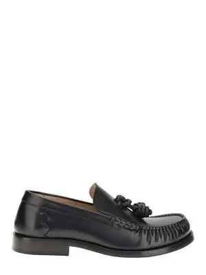 Bottega Veneta Ugo Leather Loafers - Black