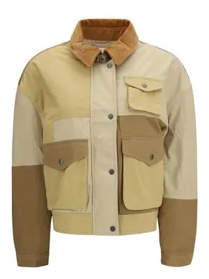Isabel Marant Étoile Marant Etoile Women Risla Cotton Jacket Cream