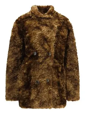 Isabel Marant Étoile Marant Jya Double-breasted Coat - Brown