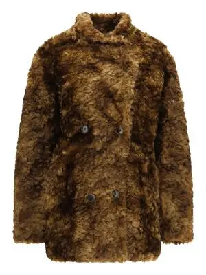 Isabel Marant Étoile Marant Jya Double-breasted Coat - Brown