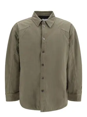 Off-White Racing Staff Cottvel Mil Sport Jacket - Green