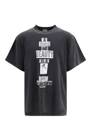 Balenciaga Gradient-print T-shirt - Gray
