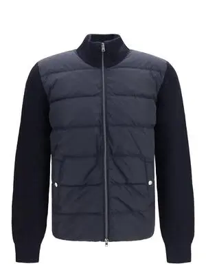 Herno Padded Cardigan - Blue