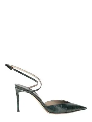 TOM FORD Crocodile-print Leather Pumps - Green
