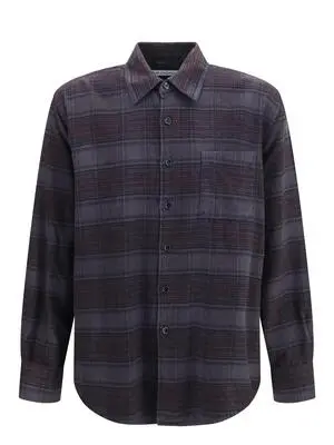 Our Legacy Above Checked Shirt - Gray