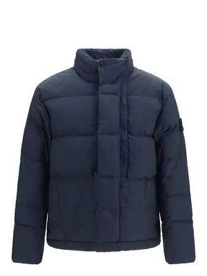 Stone Island Cotton Nylon Tela Jacket - Blue