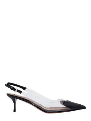 Alaïa Le Coeur Slingback Pvc And Leather Pumps - Multicolor