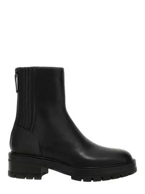 AQUAZZURA Saint Honore' Ankle Boots - Black