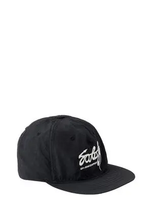 Satisfy Flitesilk Logo-embroidered Shell Cap - Black
