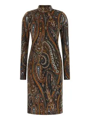 Etro Jacquard Chenille Dress - Multicolor