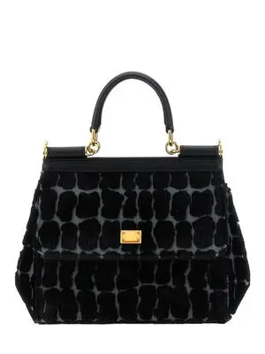 Dolce & Gabbana Sicily' Small Handbag - Black