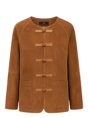 ZUT The Canton Suede Jacket - Tan