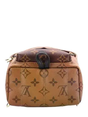 LOUIS VUITTON Palm Springs Reverse Monogram Canvas Mini Backpack - Brown