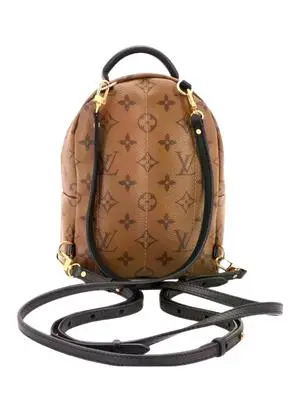 LOUIS VUITTON Palm Springs Reverse Monogram Canvas Mini Backpack - Brown