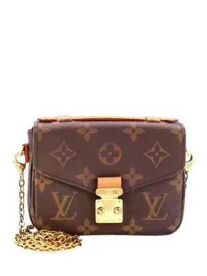 LOUIS VUITTON Micro Metis Monogram Canvas Crossbody Bag
