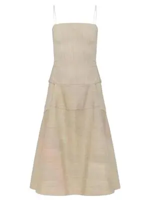 Jacquemus The Paradiso Dress - Neutrals