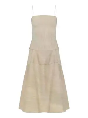 Jacquemus The Paradiso Dress - Neutrals