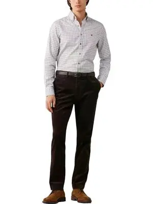 HACKETT  Kensington Corduroy Chinos - Brown