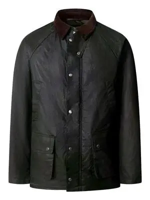 HACKETT  Waxed Cotton-coated Jacket - Green
