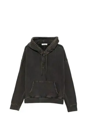 ENTIRE STUDIOS Faded-effect Hoodie - Black