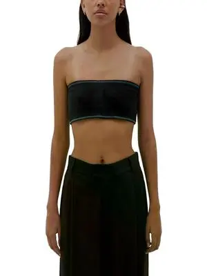 BASSIKE Ribbed Strapless Top