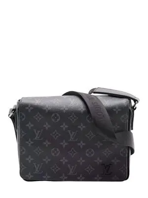 LOUIS VUITTON 2021-2026 Monogram Eclipse District Pm Crossbody Bag