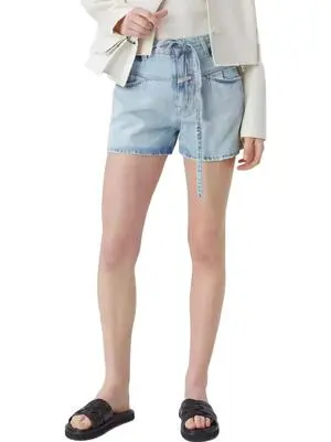 CLOSED Jocy Belt-tie Denim Shorts