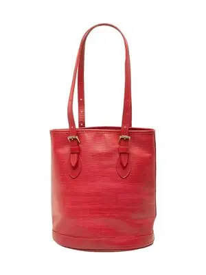 LOUIS VUITTON 2003 Epi Petit Bucket Bag - Red