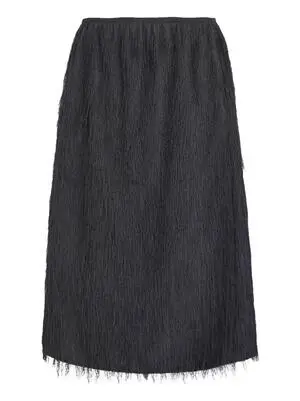 JNBY Fringe-jacquard Skirt - Black