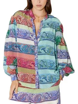 BOTEH Marseille Paisley-print Shirt
