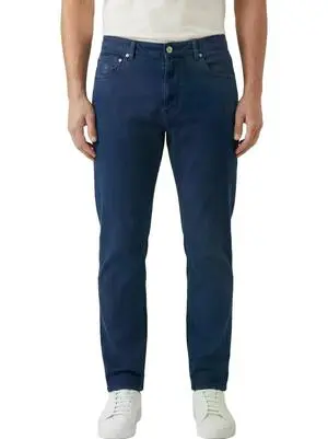 Brunello Cucinelli Five-pockets Straight-leg Jeans Blue