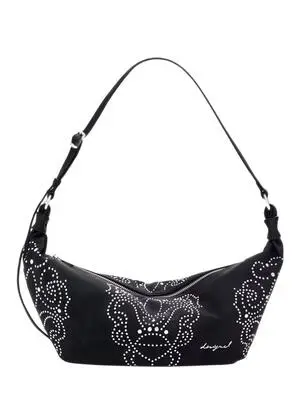 Desigual Dot-pattern Tote Bag - Black