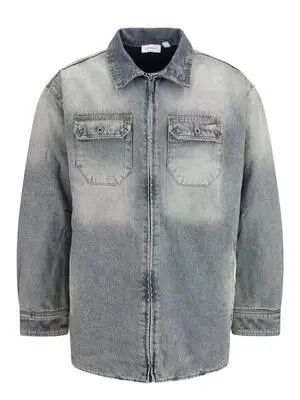Off-White Bookish Denim Jacket - Grey