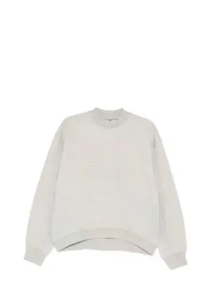 ADER ERROR Logo-embroidered Crew-neck Sweatshirt - Grey