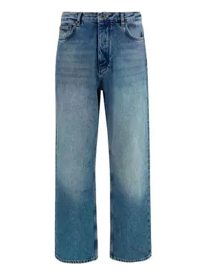 Off-White Half Arrow Tapered Jeans - Blue