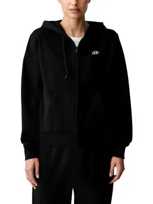 Under Armour Logo-print Zip-up Hoodie - Black