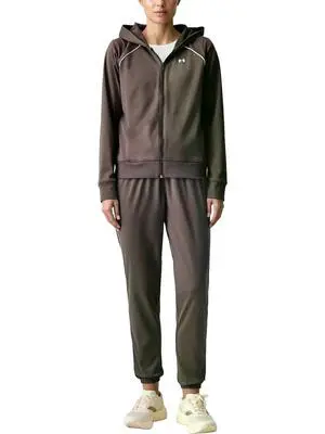 Under Armour Rival Piping-detail Tracksuit - Brown