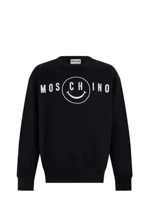 Moschino Graphic-print Sweatshirt - Black