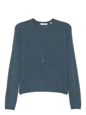 DÔEN Heath Buttoned Sweater - Blue