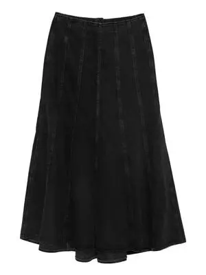 LEVI'S Panelled Denim Maxi Skirt
