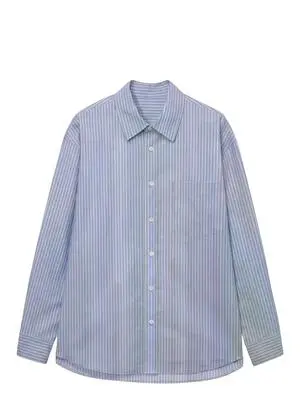 DUNST Striped Long-sleeve Shirt