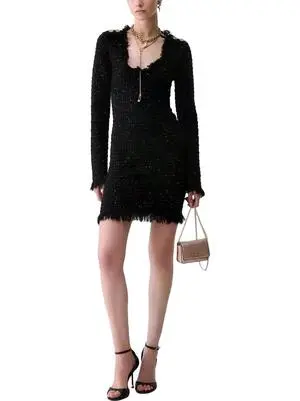 Liu Jo Short Knitted Dress - Black