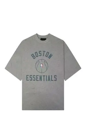 Fear Of God X Celtics X Barkley Hendricks Logo-print T-shirt - Grey