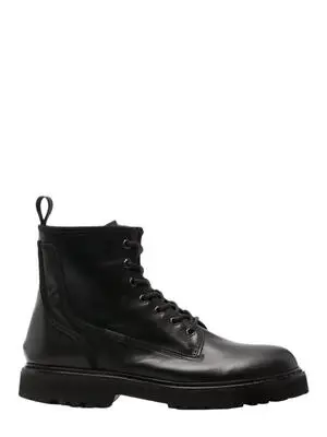 WOOLRICH Lace-up Leather Boots