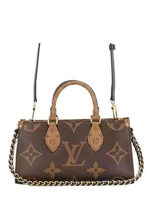 LOUIS VUITTON 2021-2026 Monogram Giant Onthego East West Satchel - Brown