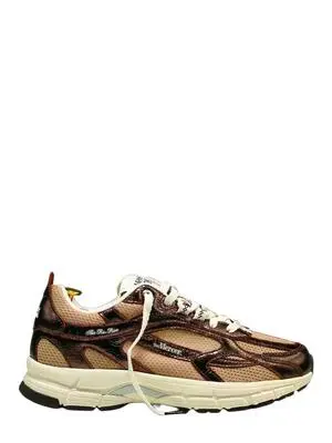 THEMERCER. The Re-run Panelled Sneakers - Brown
