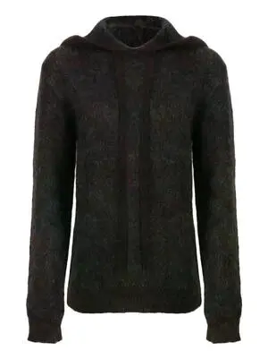 P.a.r.o.s.h Hooded Sweater - Brown