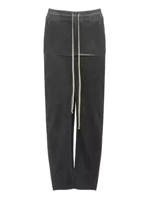 Rick Owens Pillar Drawstring Split-detail Maxi Skirt - Black