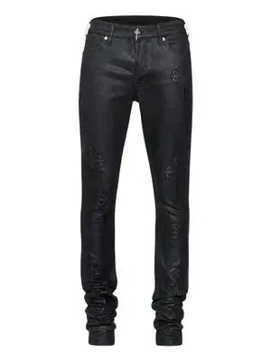 Ksubi Van Winkle Backstage Applique Jeans - Black