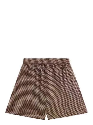 Kith Rayne Monogram-print Shorts - Brown